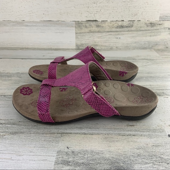 orthaheel | Shoes | Orthaheel Vionic Molly Purple Slide Sandals 37 ...